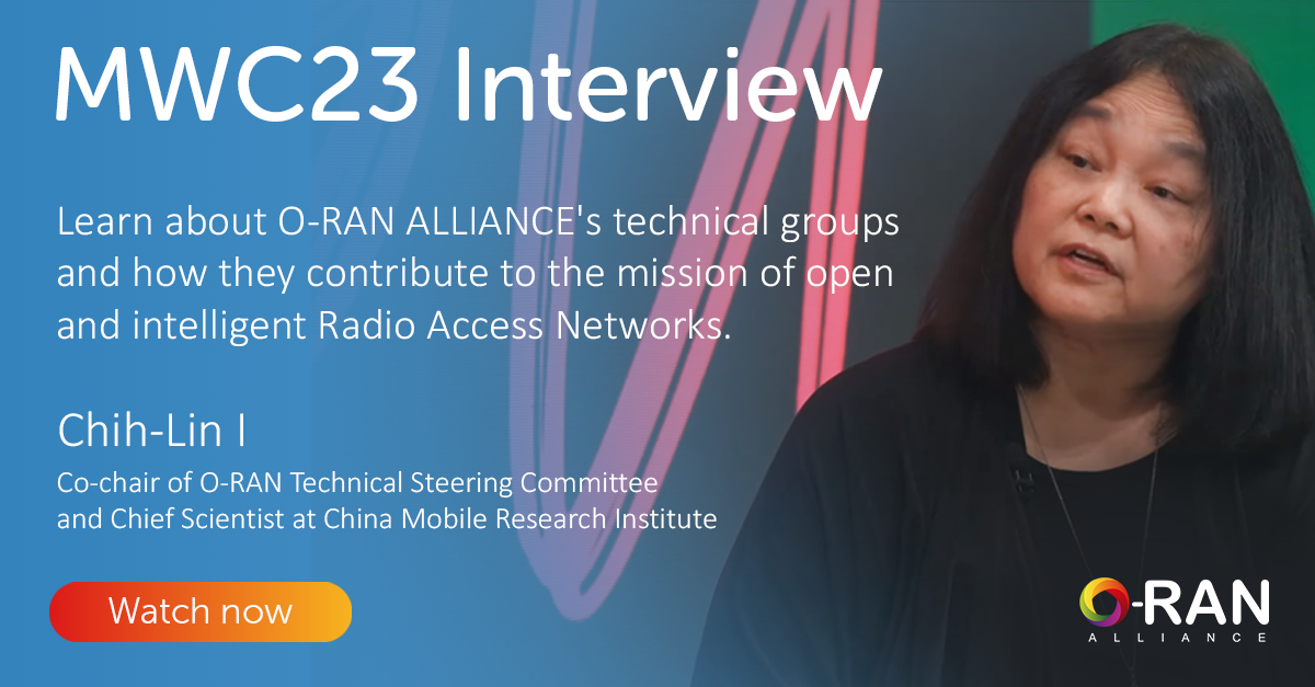 Interview with Chih-Lin I at MWC Barcelona 2023